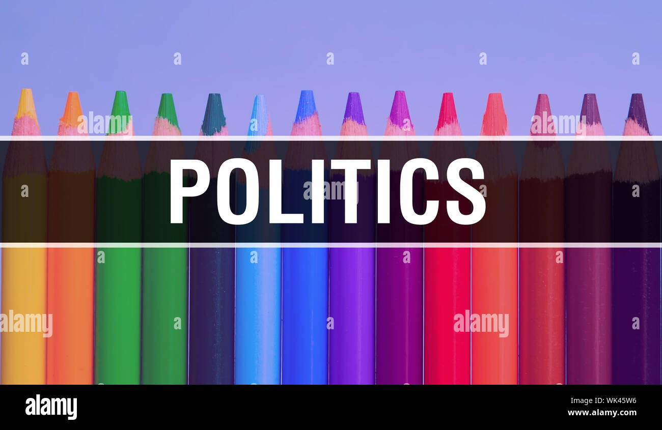 Politics concept with education and back to school concept. Creative ...