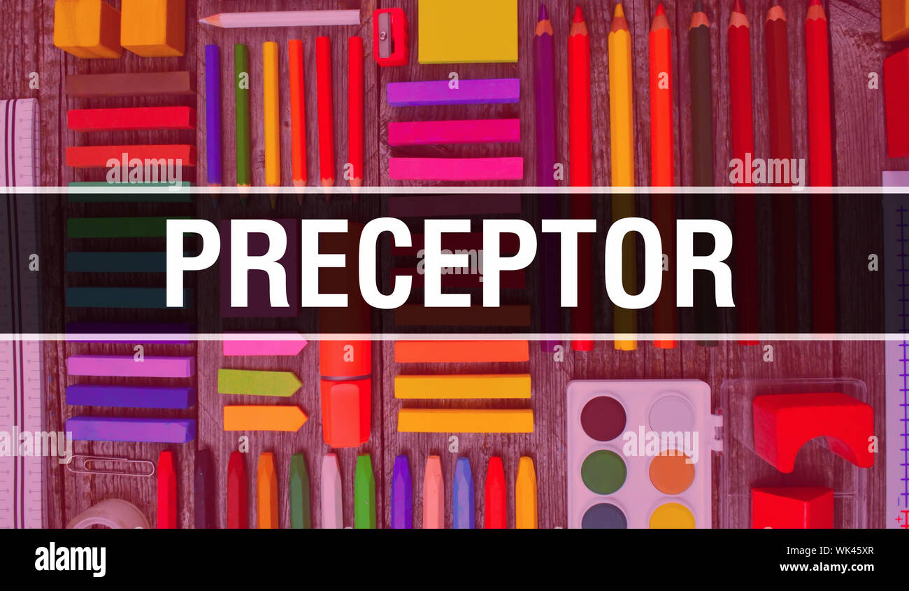 preceptor text with Back to school wallpaper. preceptor and School ...