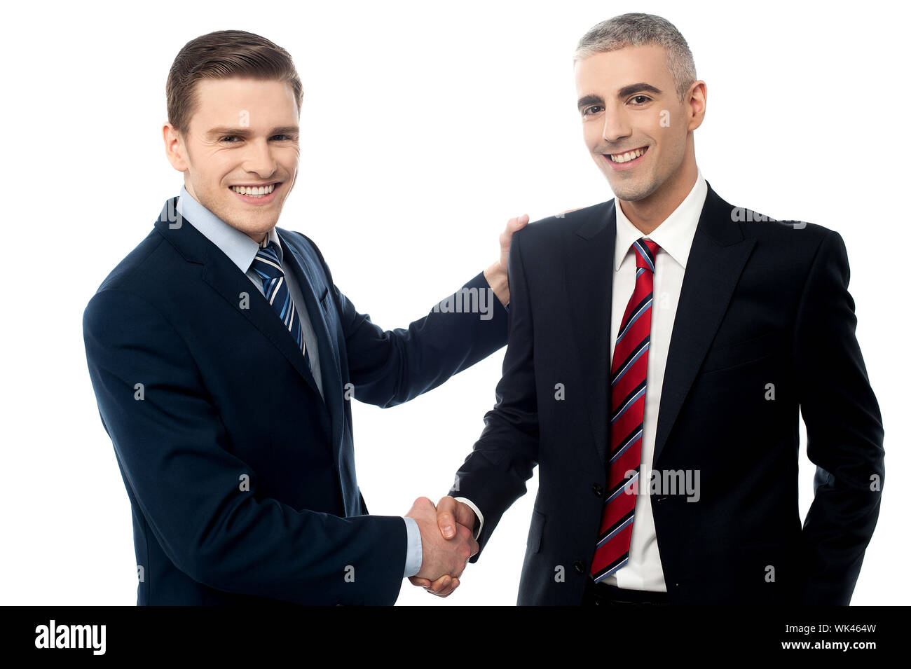 Business handshake of two successful partners Stock Photo - Alamy