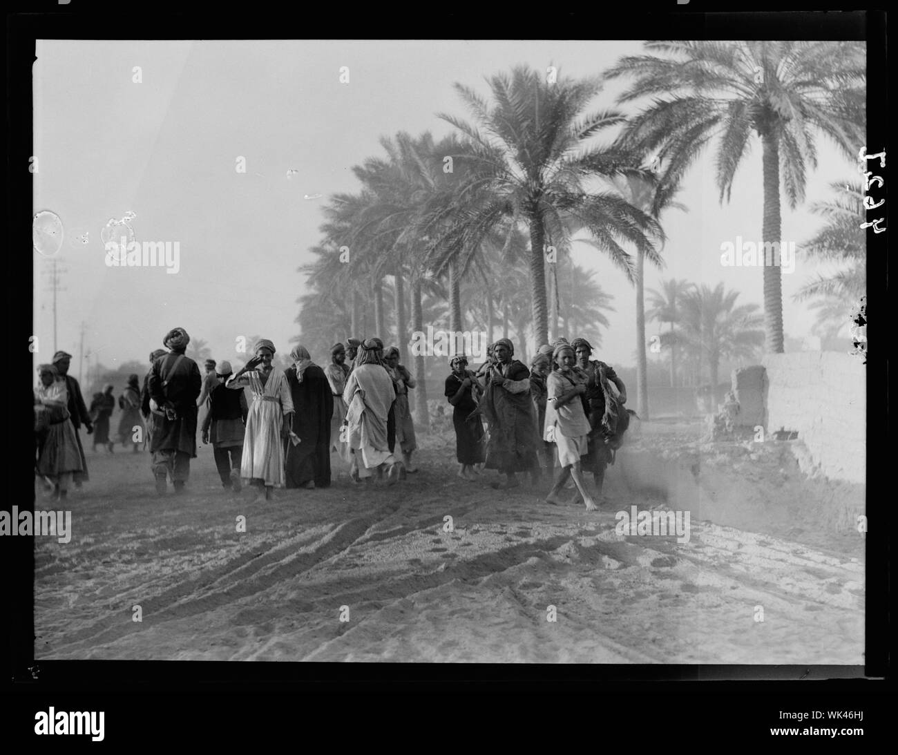 Iraq. (Mesopotamia). Baghdad. Gang of basket boys. Working on the ...