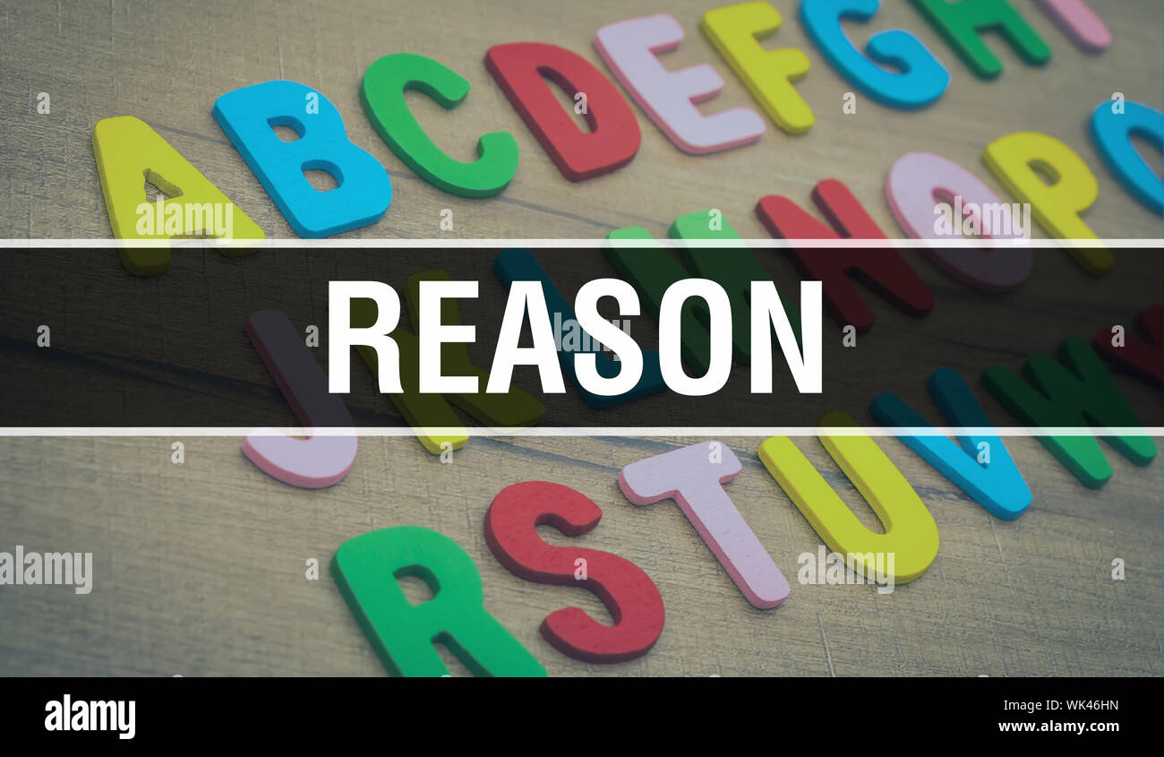 Reason with Back to school Education concept background. Abstract ...