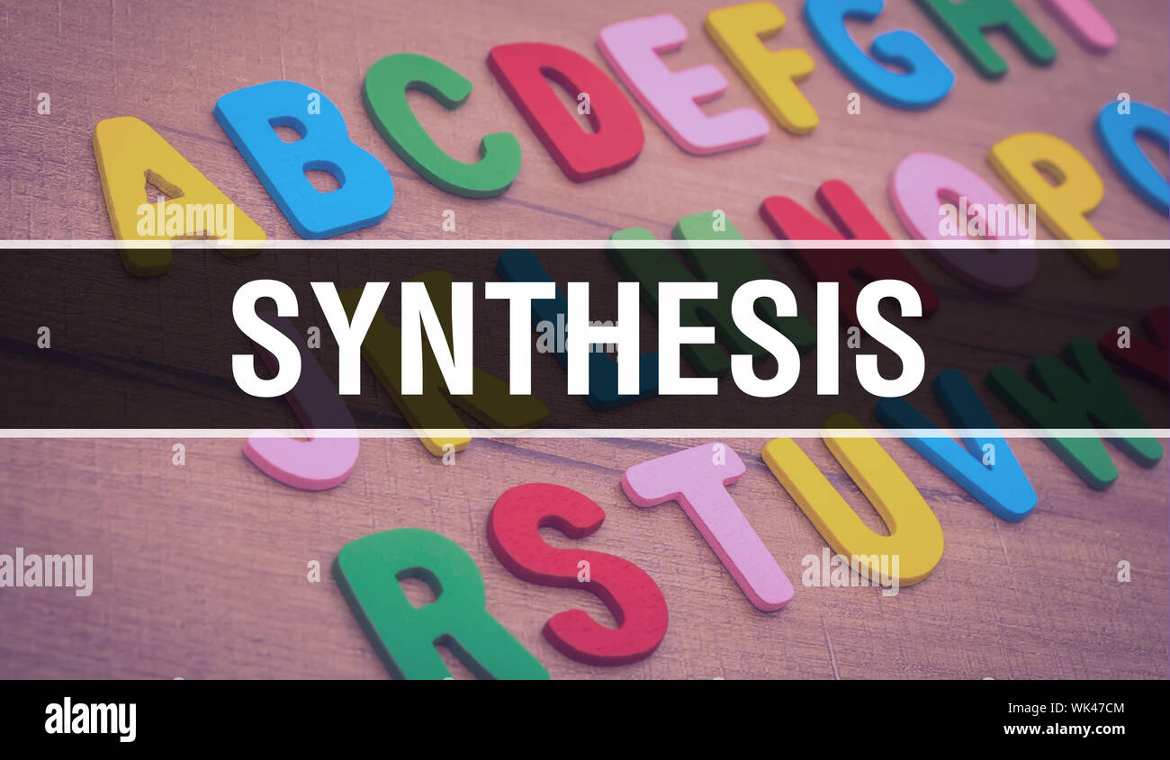 synthesis with Back to school Education concept background. Abstract ...