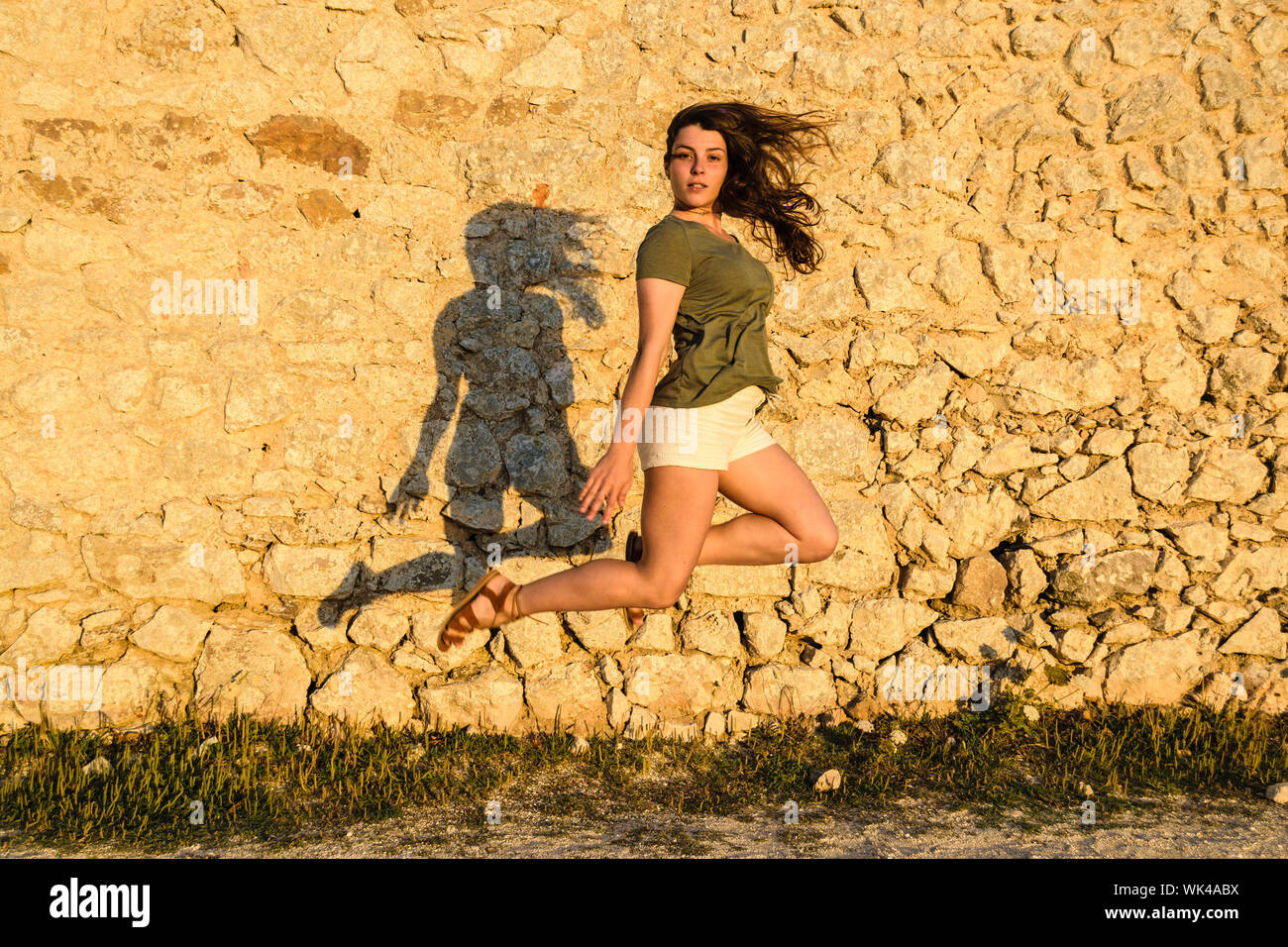 Levitating woman hi-res stock photography and images - Alamy