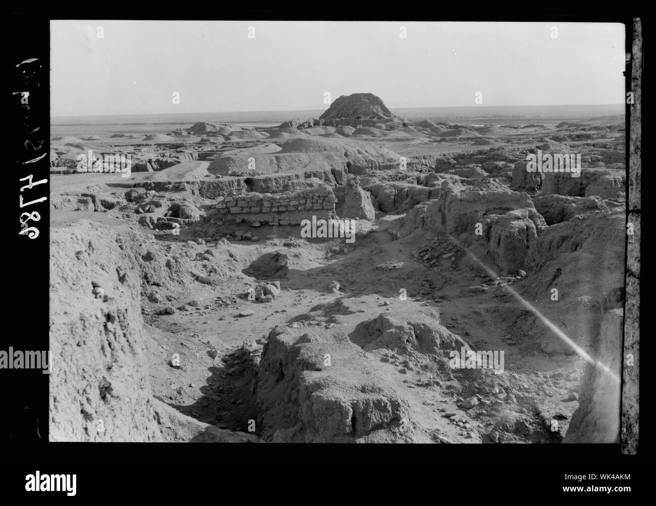 Iraq. Ashur (Qalat Sherqat). 40 miles S. of Mosul. The ruins showing ...