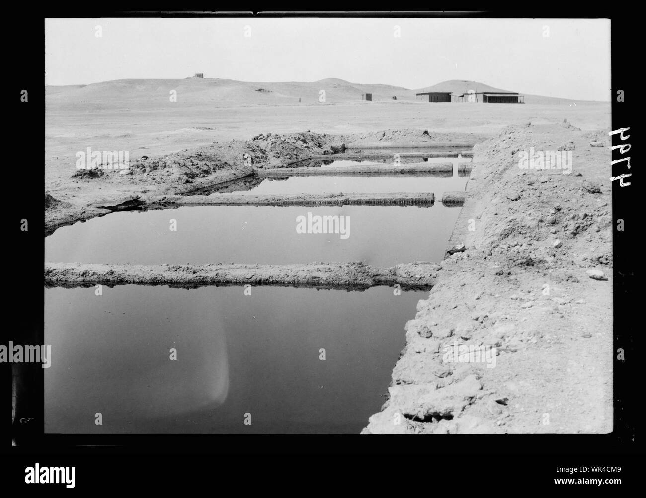 Iraq. Gayara. Area of bituminous wells S. of Mosul. Series of bitumen ...