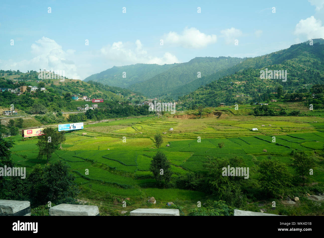 Countryside and rural towns Nepal Stock Photo - Alamy