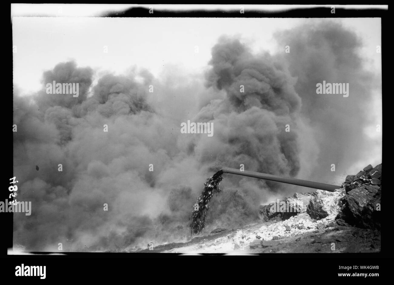 Iraq. Oil wells and camp of the Iraq Petroleum Company. (5 miles S. of ...
