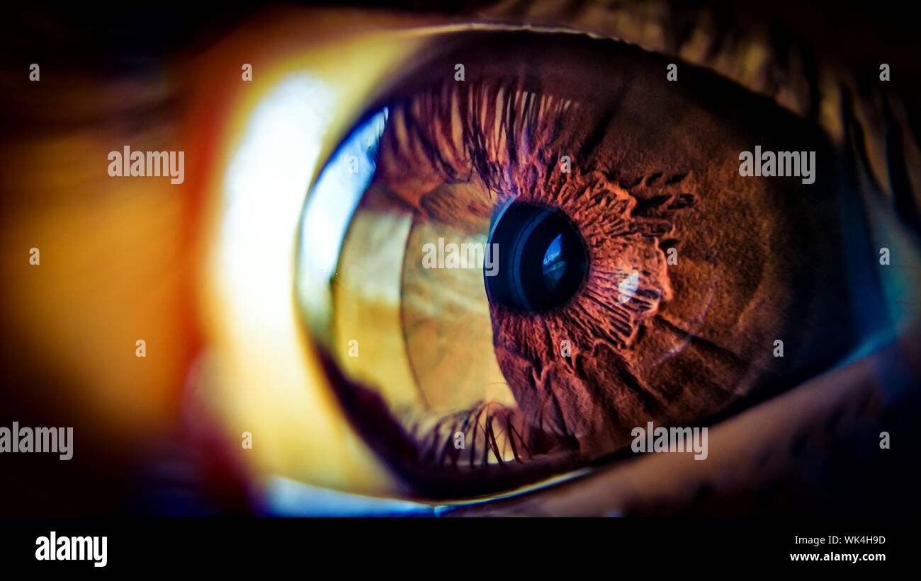 Human eye iris hi-res stock photography and images - Alamy
