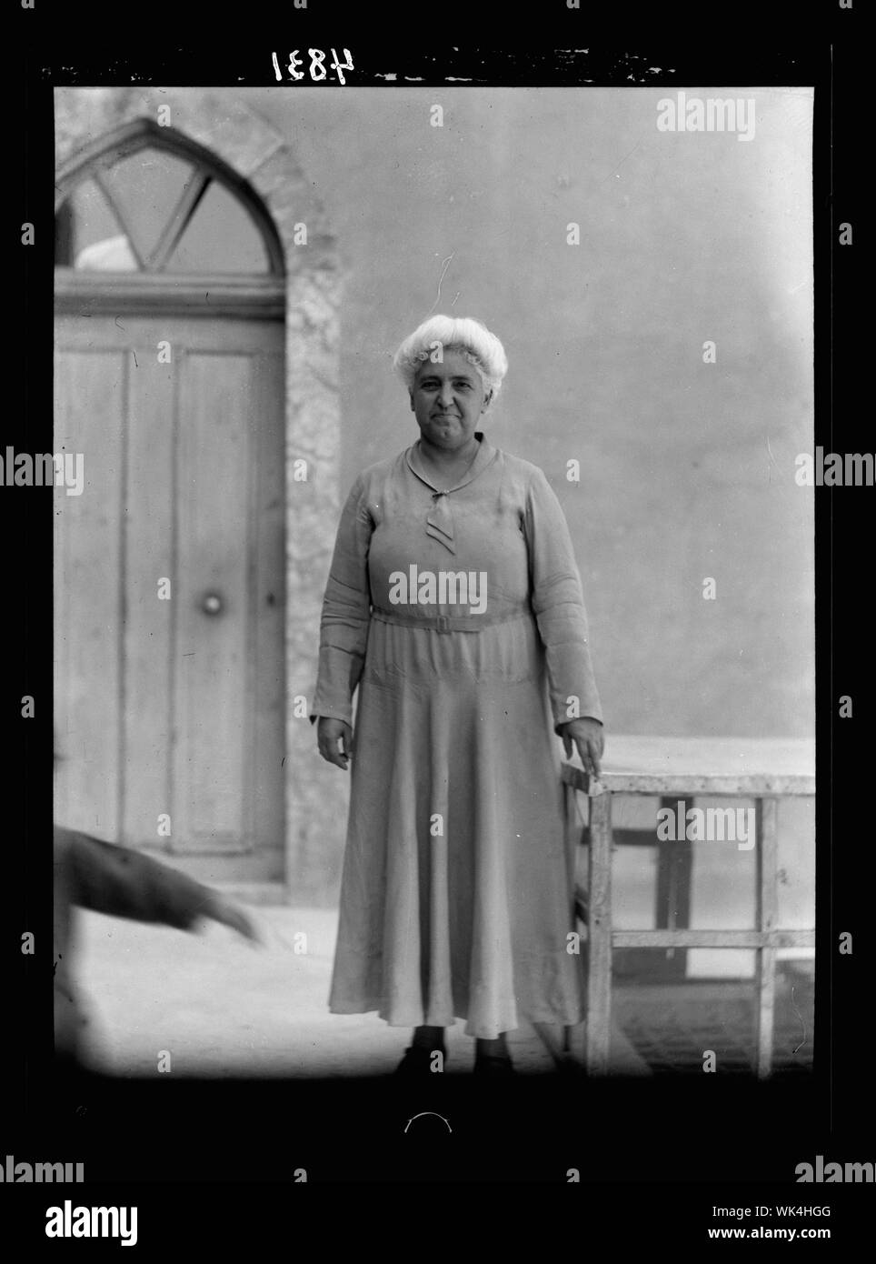 Iraq. The Lady Surrma of the Assyrian community in Mosul Stock Photo ...