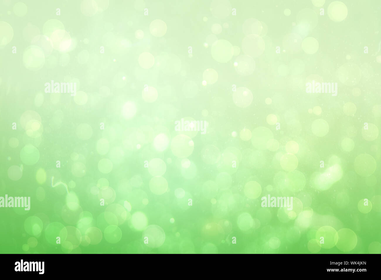 Digitally generated green abstract light spot design Stock Photo - Alamy