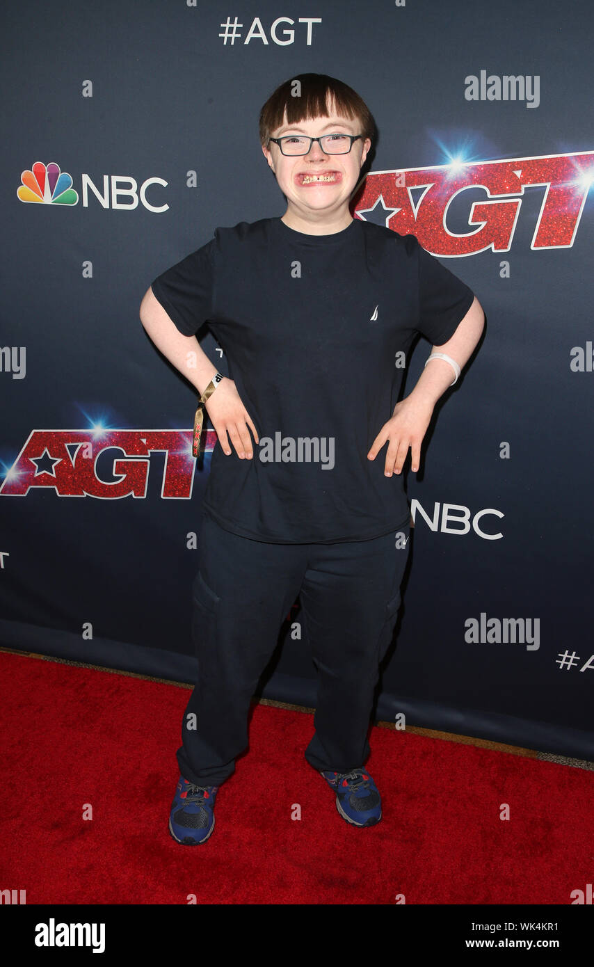 Hollywood, Ca. 3rd Sep, 2019. Conner Holben, at "America's Got Talent ...