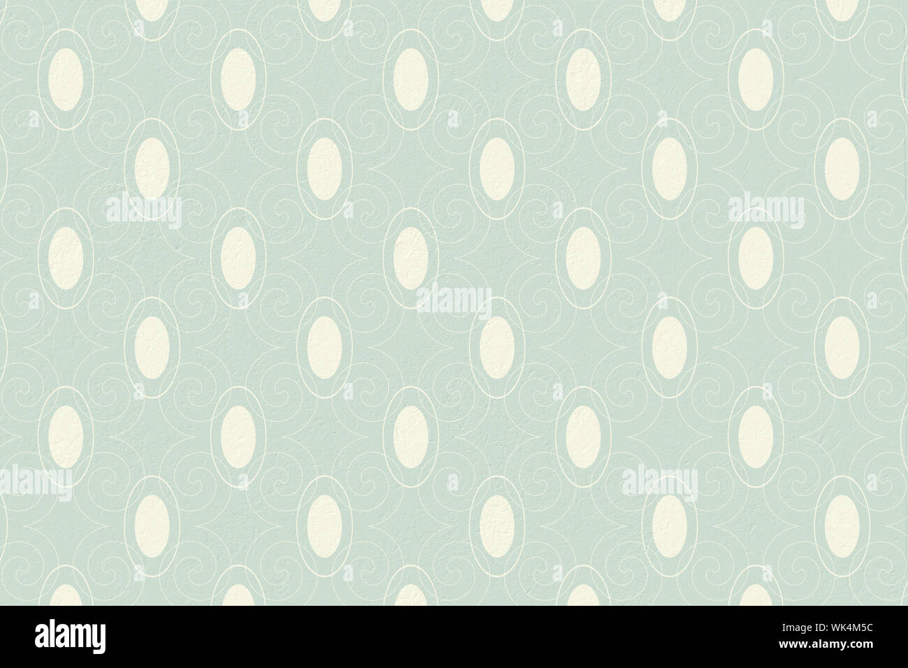 Digitally generated blue and cream patterned wallpaper Stock Photo - Alamy
