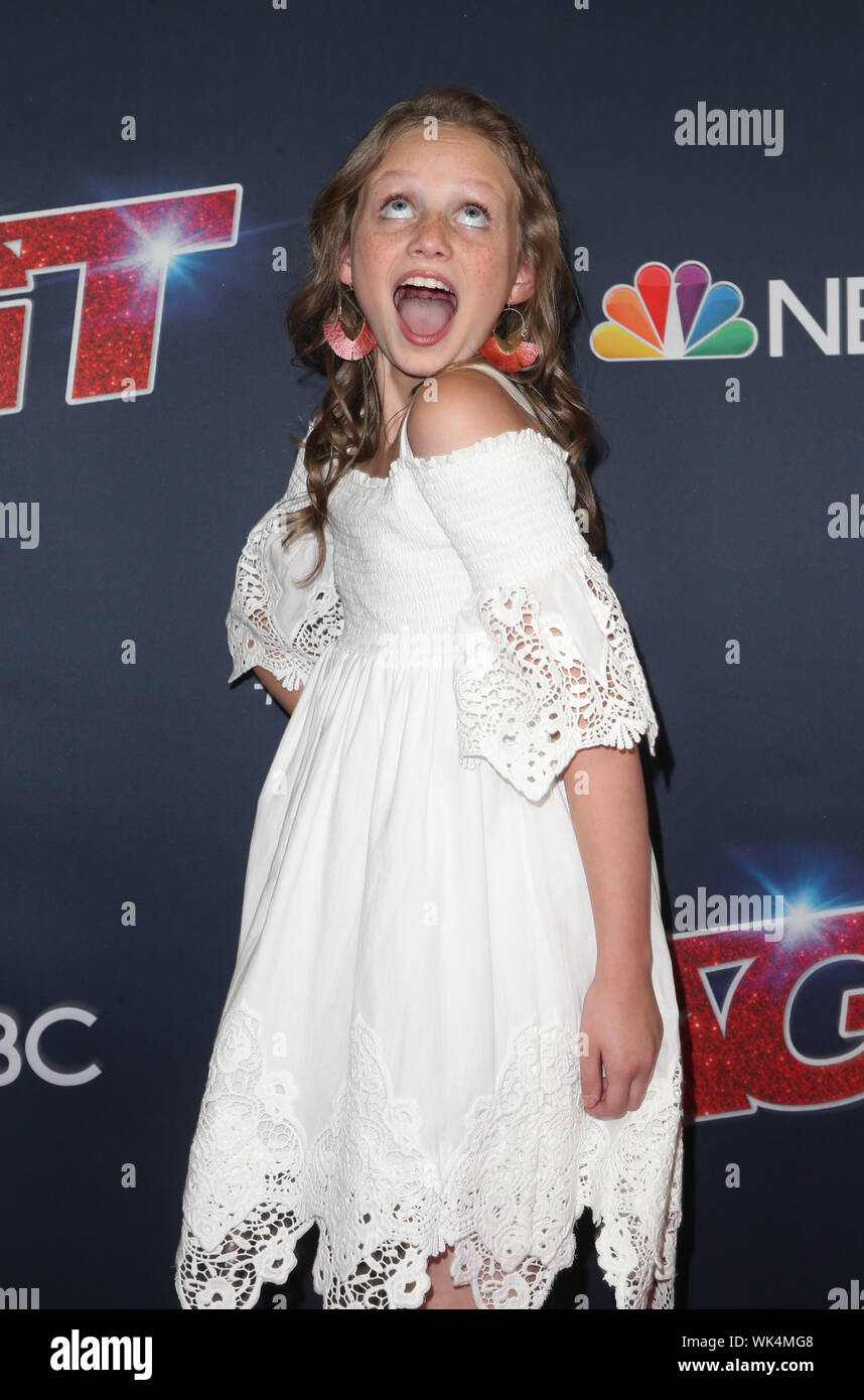 Hollywood, Ca. 3rd Sep, 2019. Ashley Burns, at "America's Got Talent ...