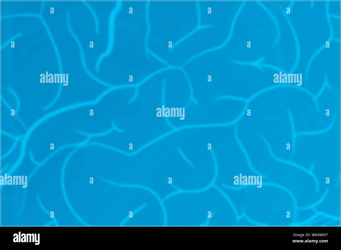 Digitally generated blue brain background Stock Photo - Alamy