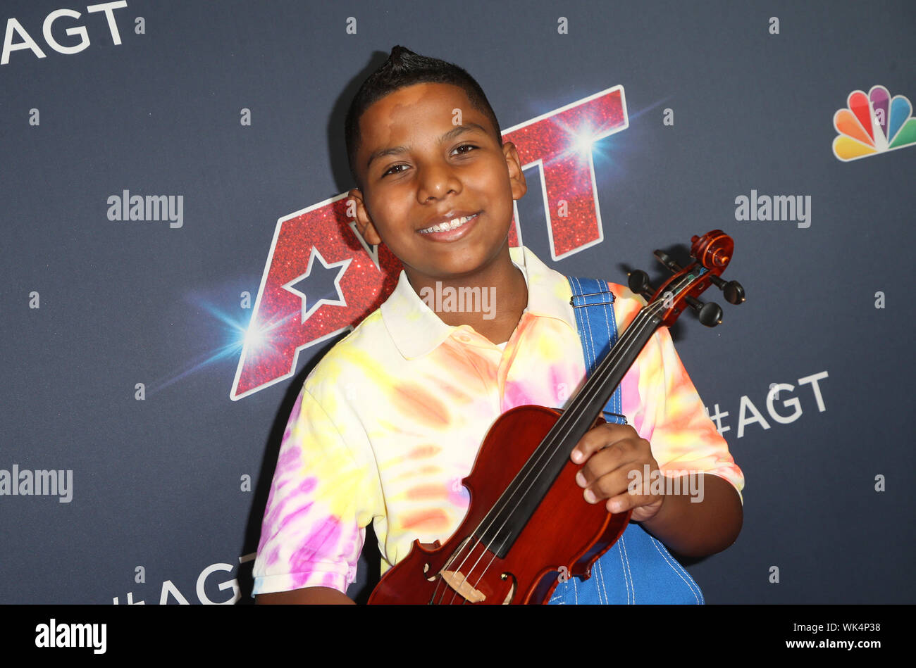 Hollywood, Ca. 3rd Sep, 2019. Tyler Butler-Figueroa, at "America's Got ...