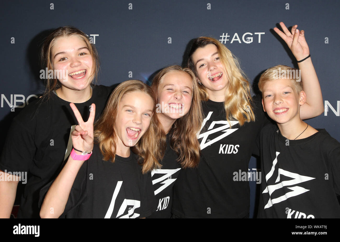 Hollywood, Ca. 3rd Sep, 2019. Light Balance Kids, at "America's Got ...