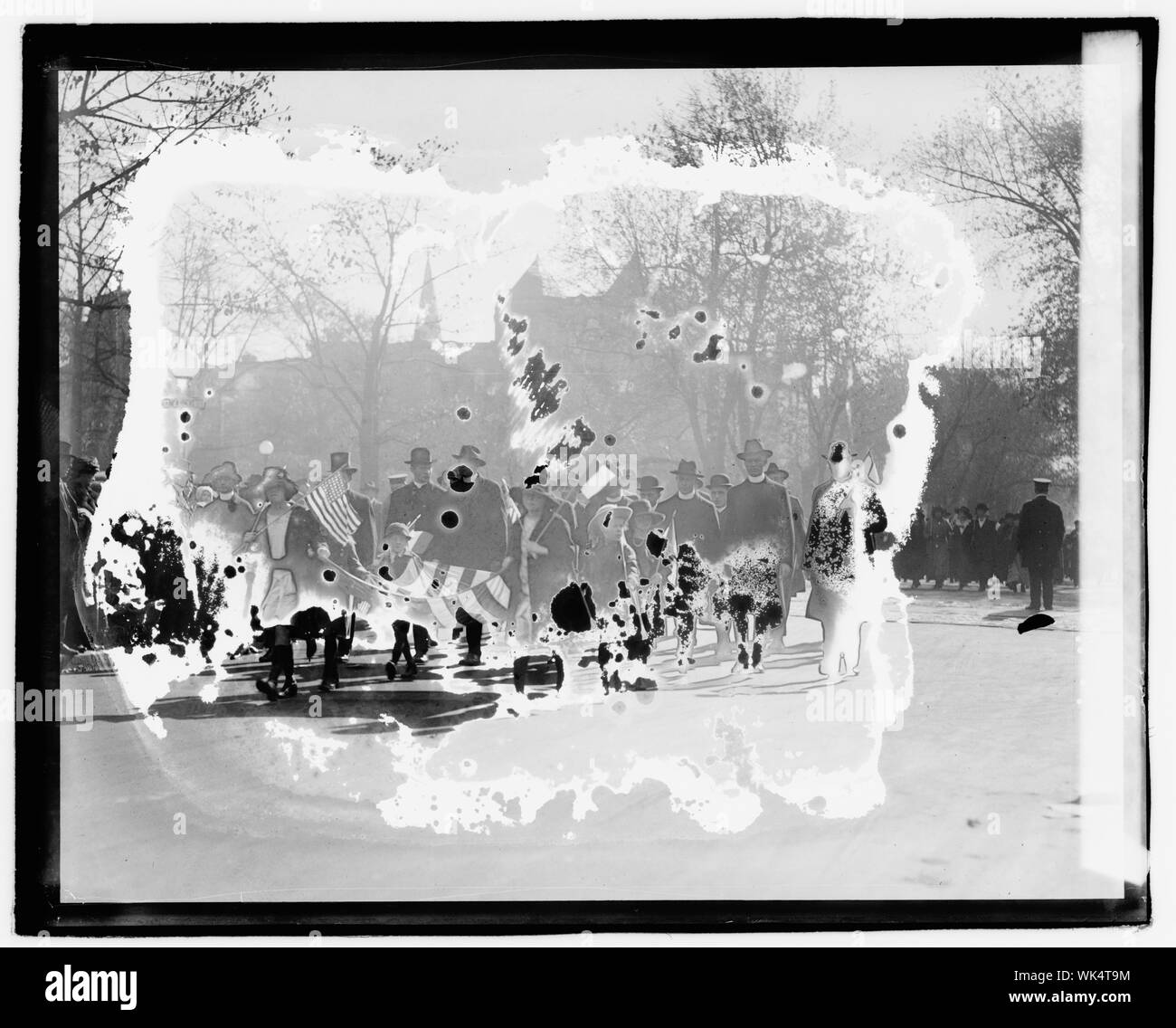 Irish demonstration ... protest Stock Photo - Alamy