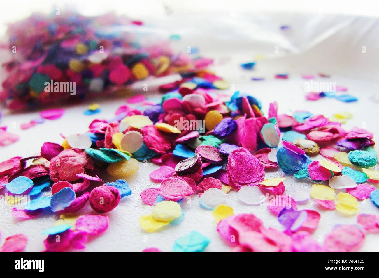 Plastic confetti hi-res stock photography and images - Alamy