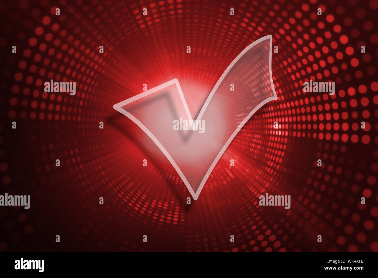 Digital tick symbol hi-res stock photography and images - Alamy