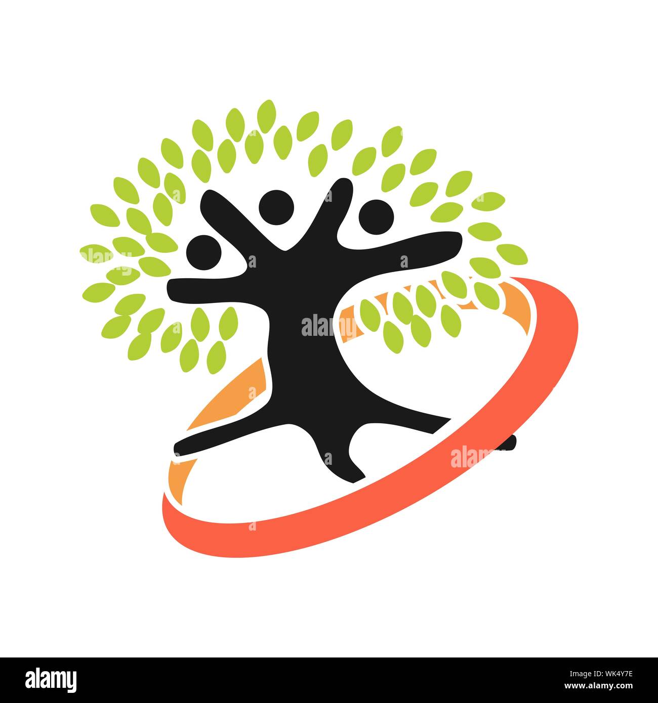 Commitment Teamwork Together Business Logo Illustration Vector Stock ...