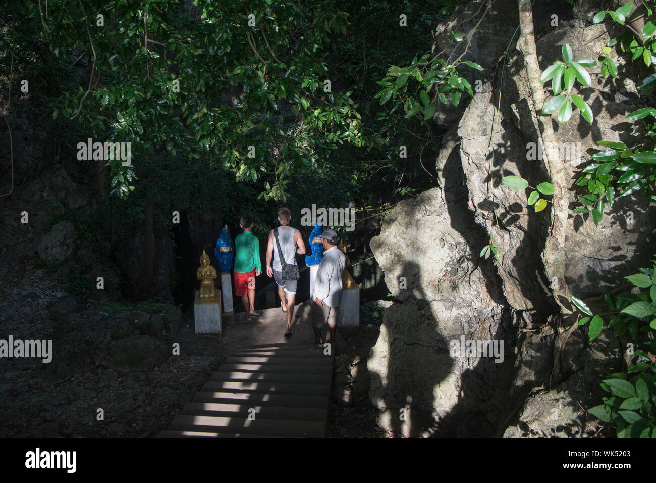 the killing caves of the Red Khmer war on the Mount Phnom Sompov near ...