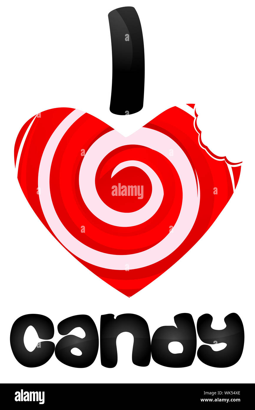 Party candy illustration vector Cut Out Stock Images & Pictures - Alamy