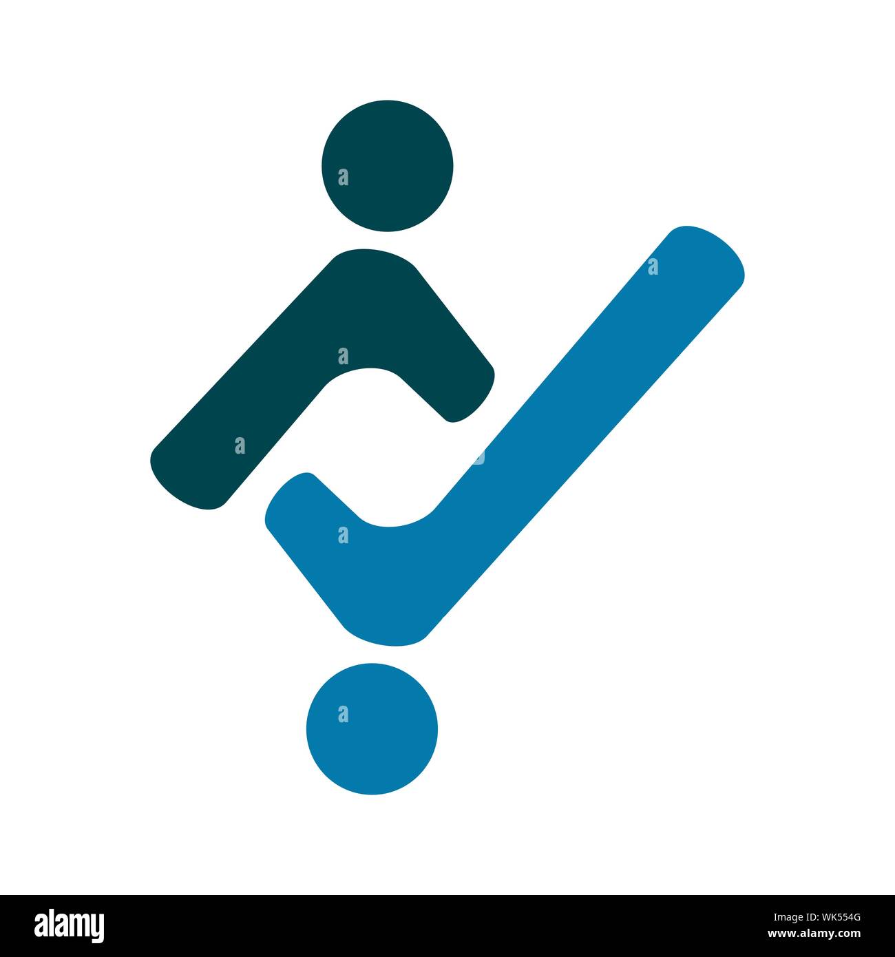 Commitment Teamwork Together Business Logo Illustration Vector Stock ...