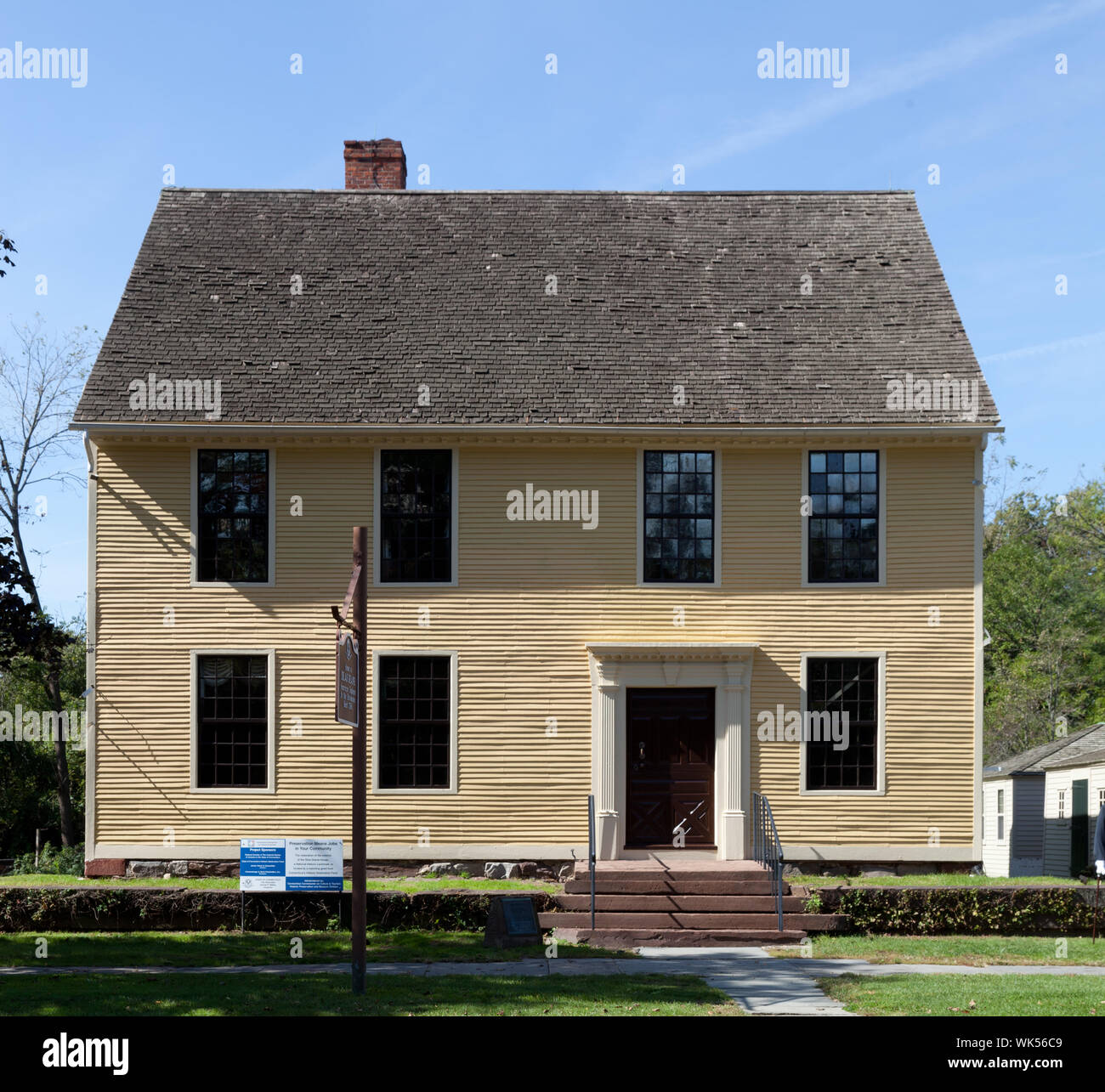 Isaac Stevens House, Wethersfield, Connecticut Stock Photo - Alamy