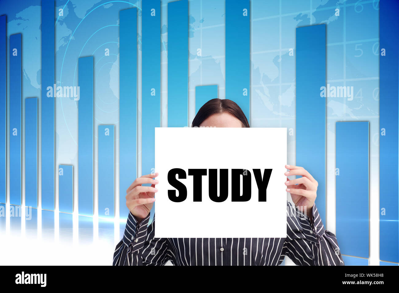 Woman 20s computer card study hi-res stock photography and images - Alamy