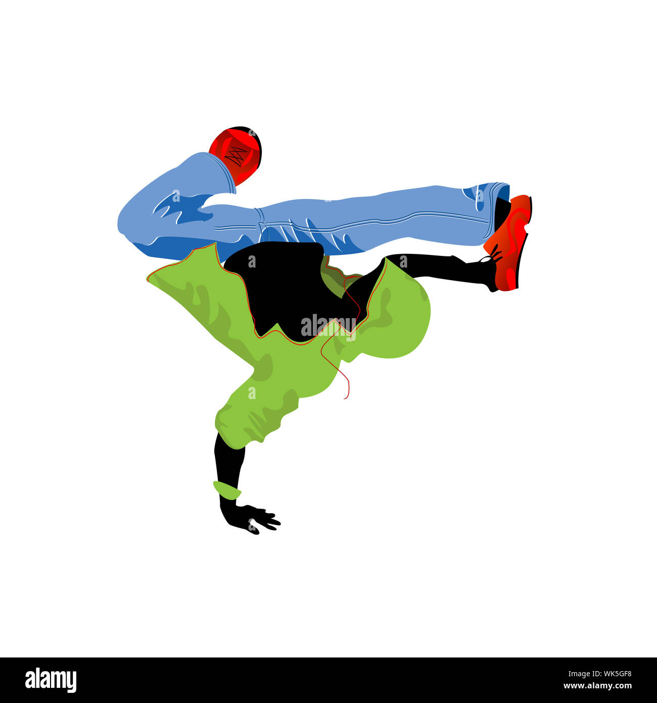 Dancer sketch hi-res stock photography and images - Alamy