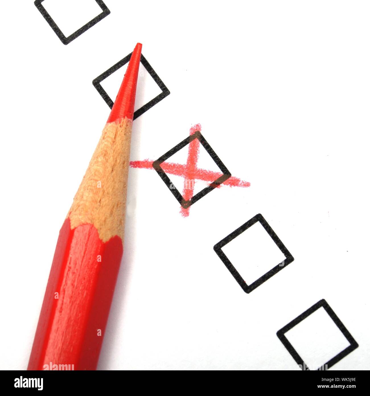 consumer survey with questionnaire checkbox to improve sales Stock ...