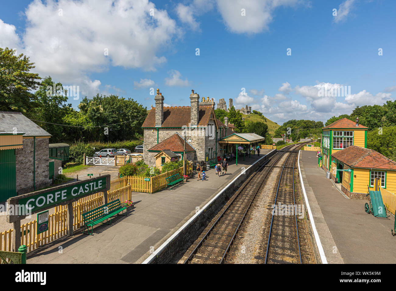 Corfe Castle railway station is a railway station located in the ...