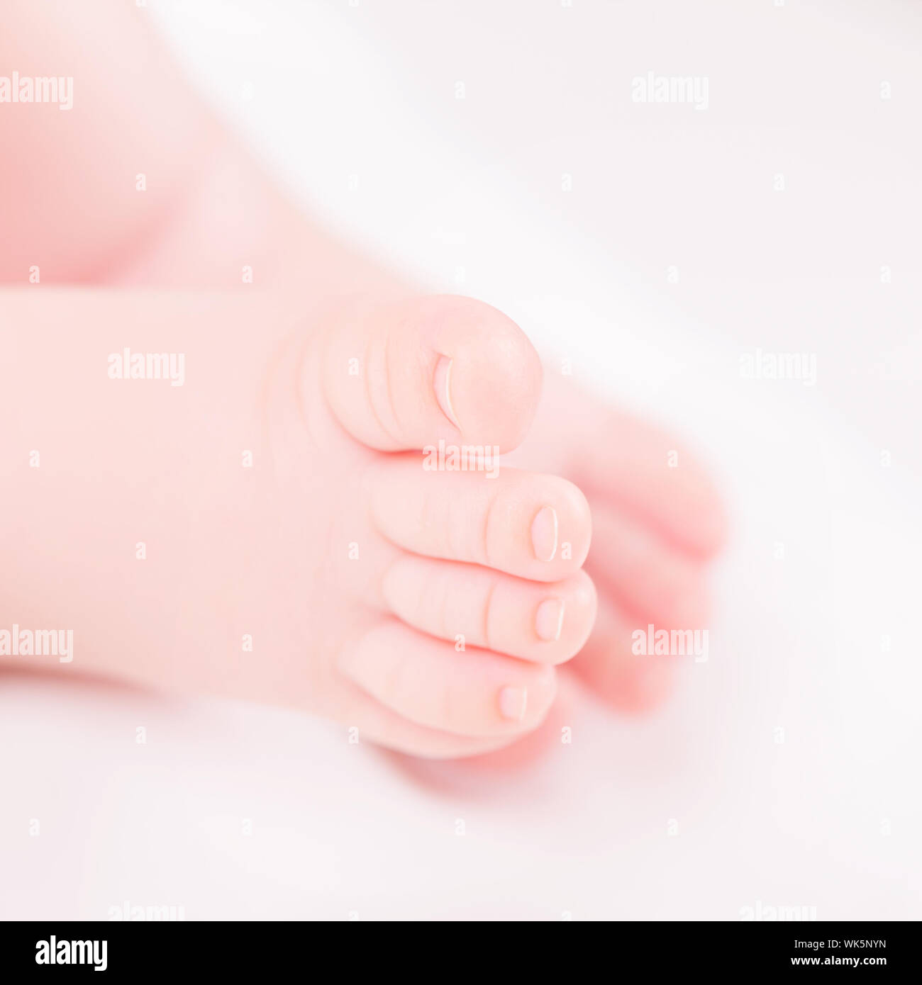 Little baby foot Stock Photo - Alamy