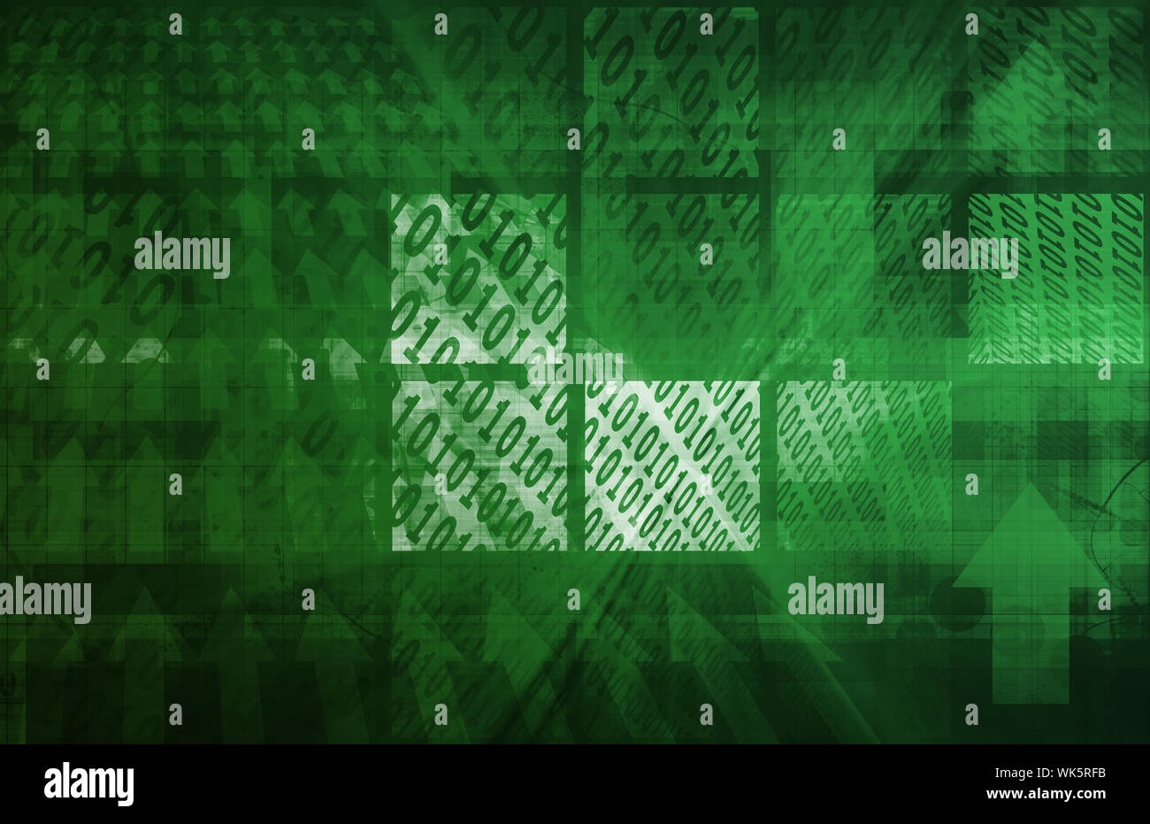 Binary Code Background as a Art Concept Stock Photo - Alamy
