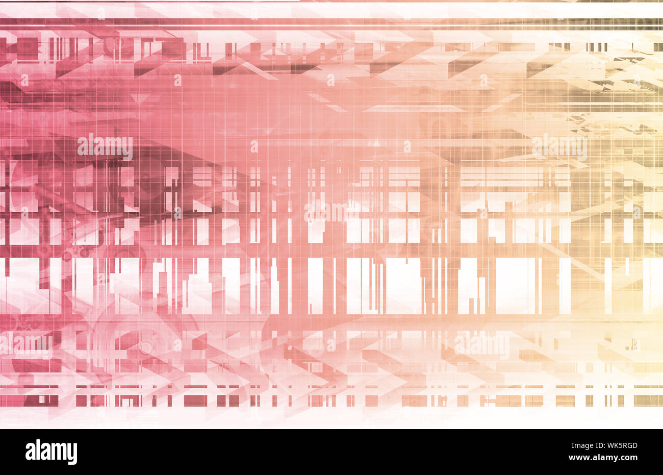 Software Engineering with a Technical Concept Art Stock Photo - Alamy