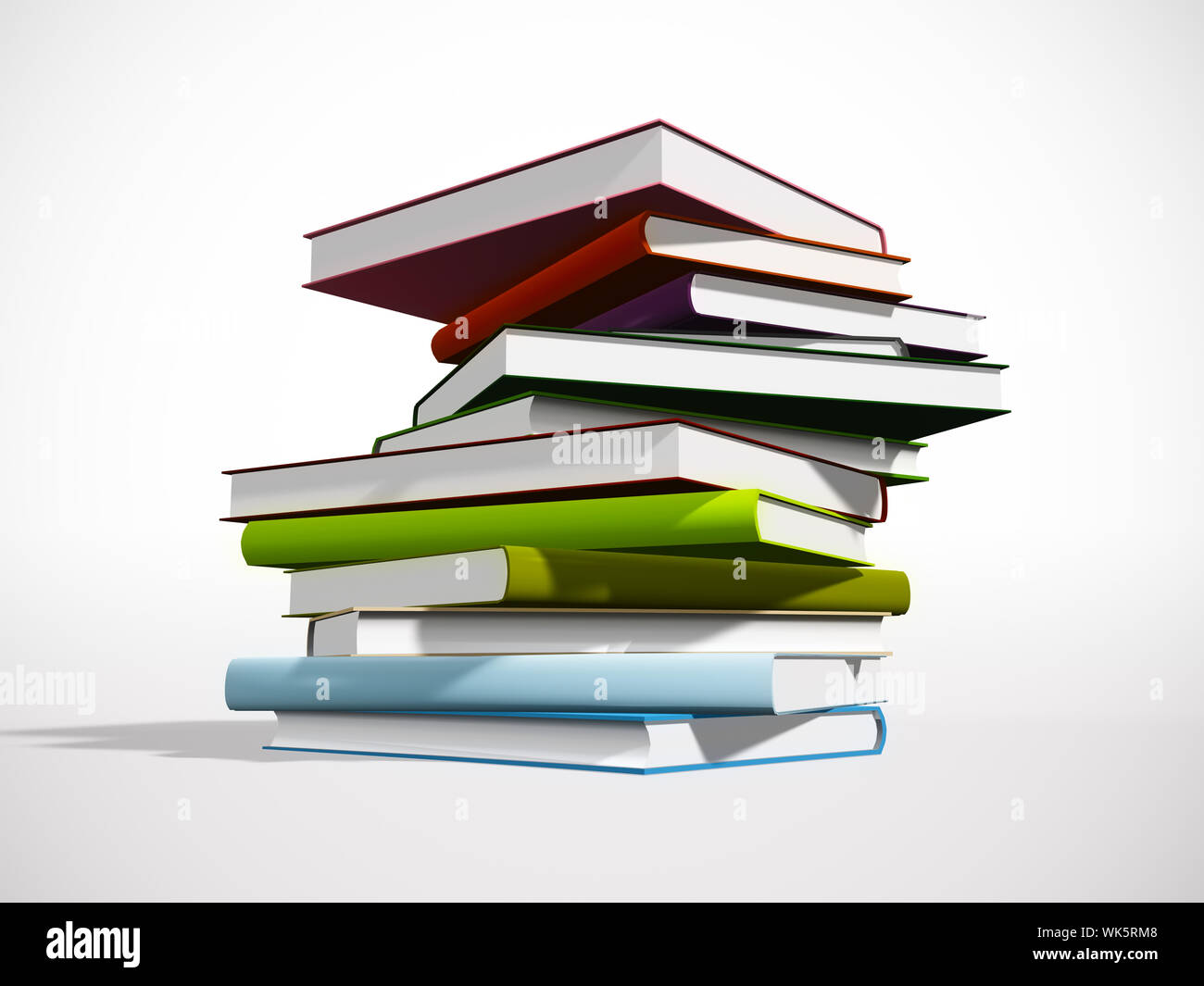 An image of a nice batch of books Stock Photo - Alamy