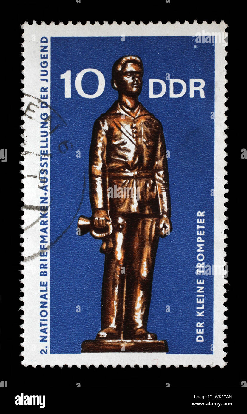 Stamp issued in Germany - Democratic Republic (DDR) on occasion of the ...