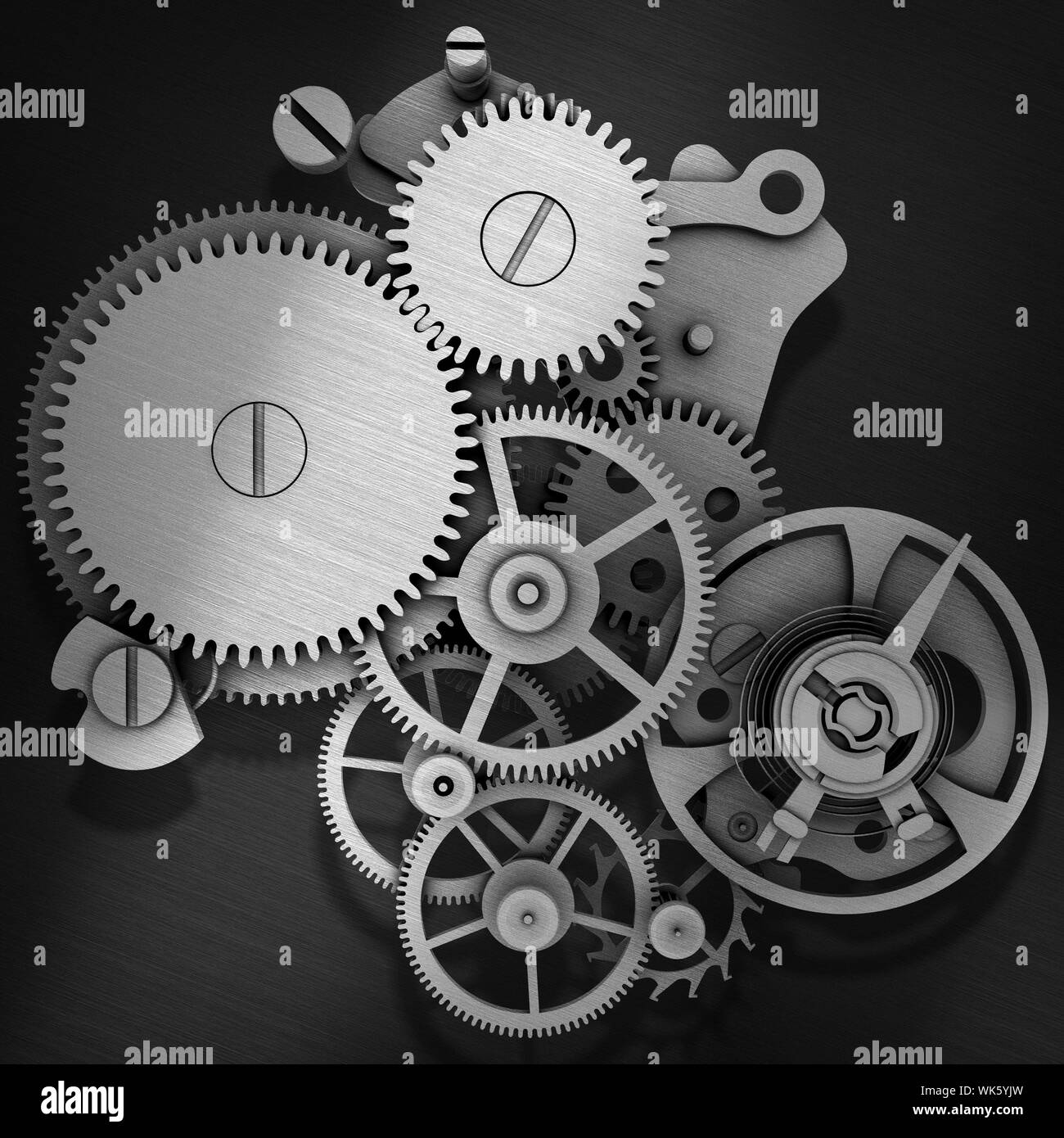 Stylized cog hi-res stock photography and images - Alamy