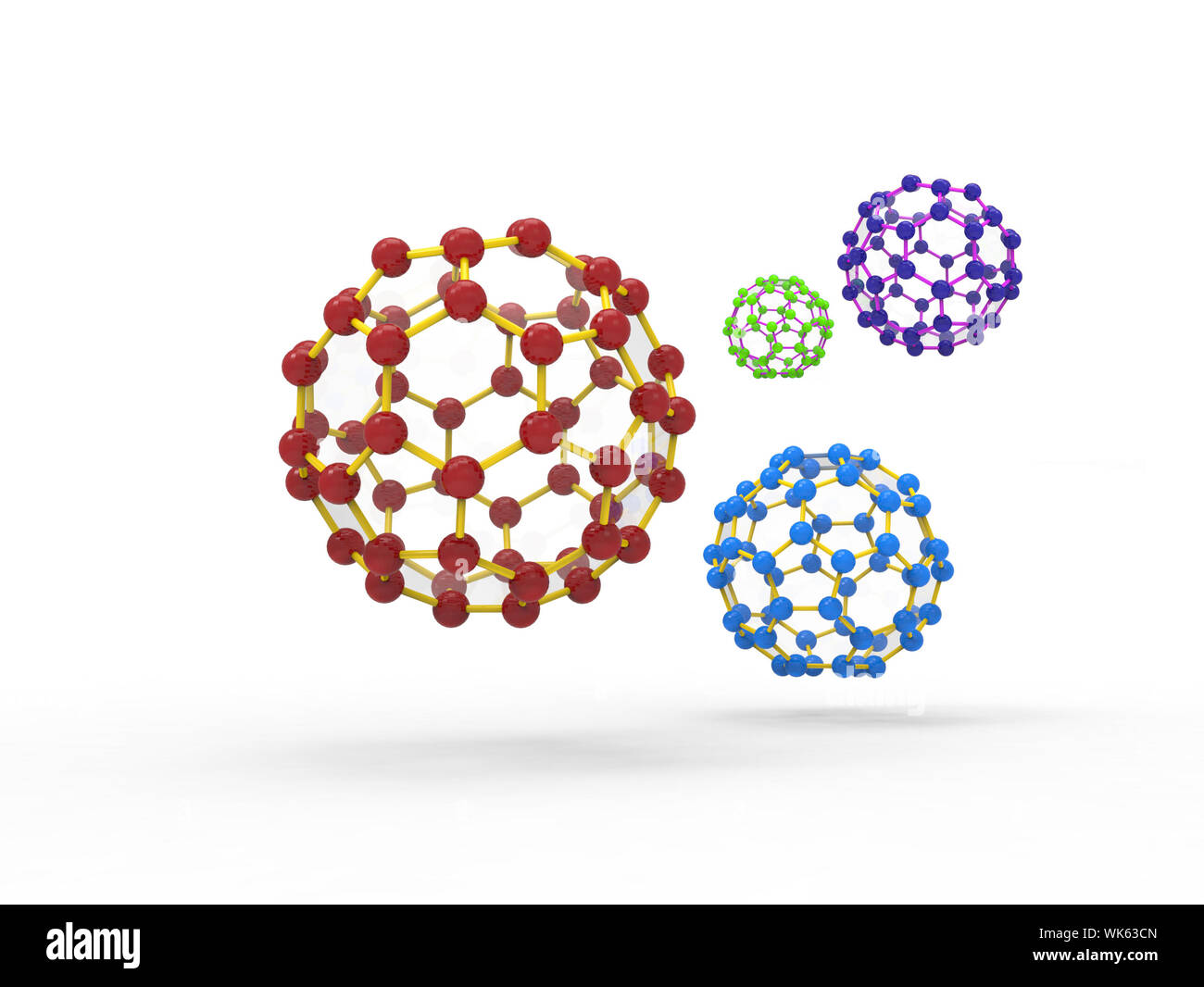 Isolated illustration for structure of Atomic in science Stock Photo ...