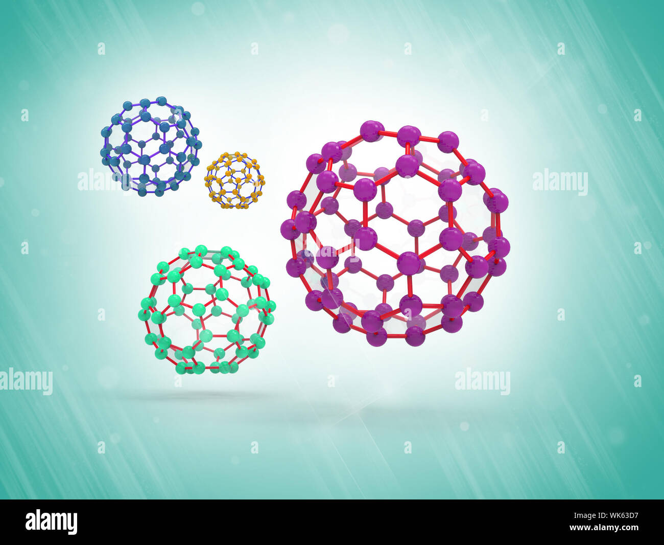 Isolated illustration for structure of Atomic in science Stock Photo ...