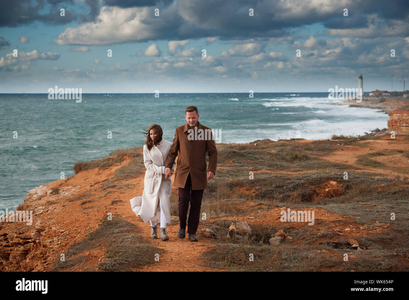 Wind blown clothes hi-res stock photography and images - Alamy