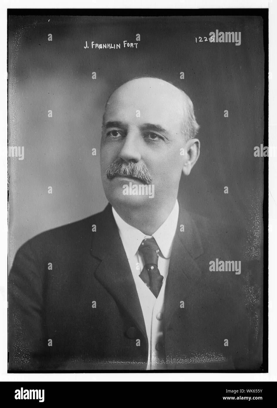 J. Franklin Fort, portrait bust Stock Photo - Alamy