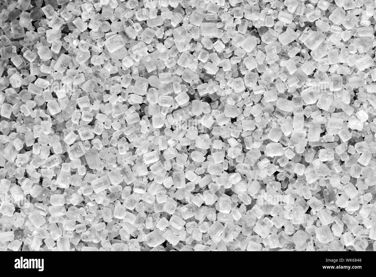 White sugar top view background. A close-up, macro shot Stock Photo - Alamy