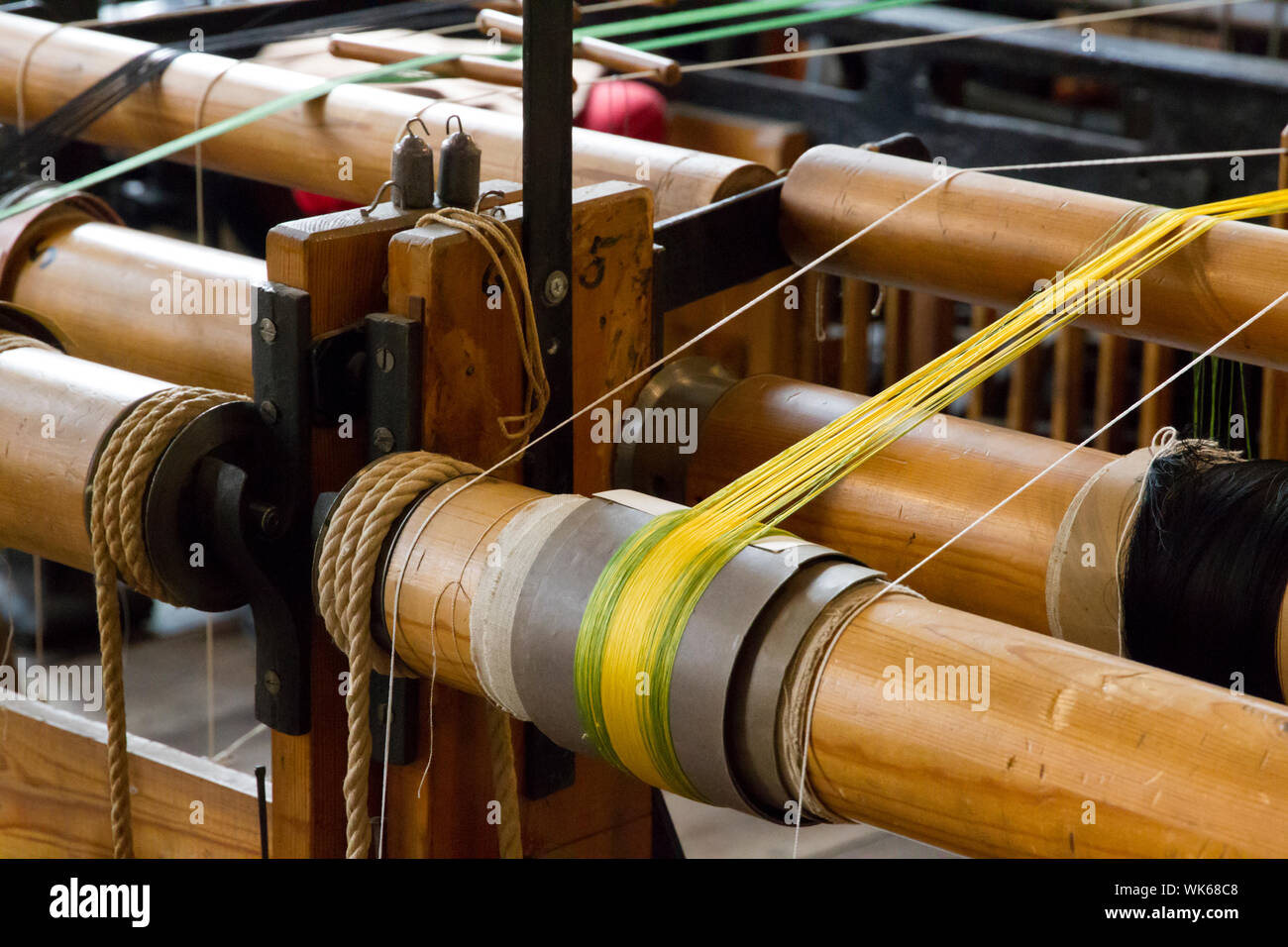 Weaving machine part hi-res stock photography and images - Alamy