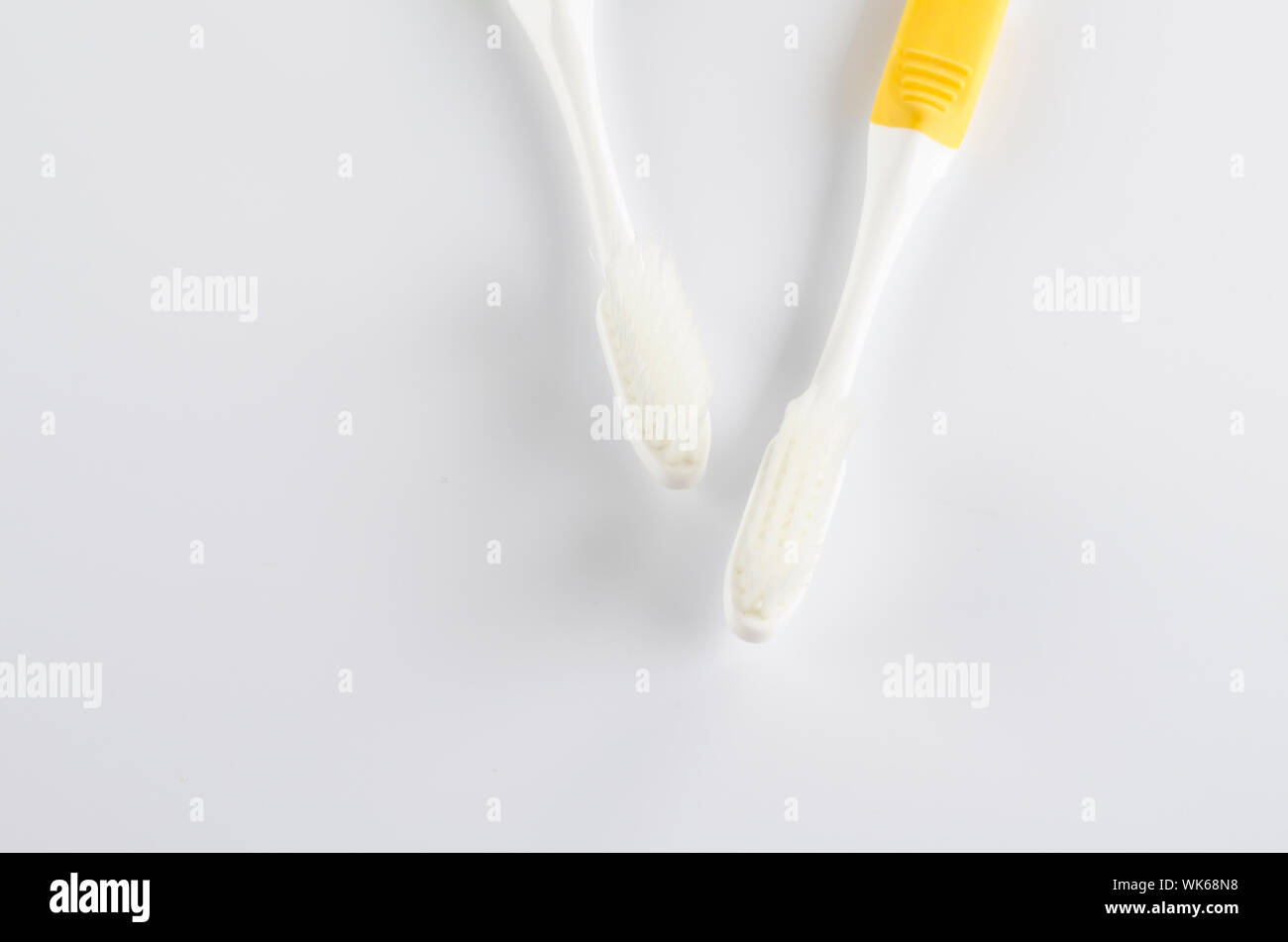 tooth brush on a white background Stock Photo - Alamy