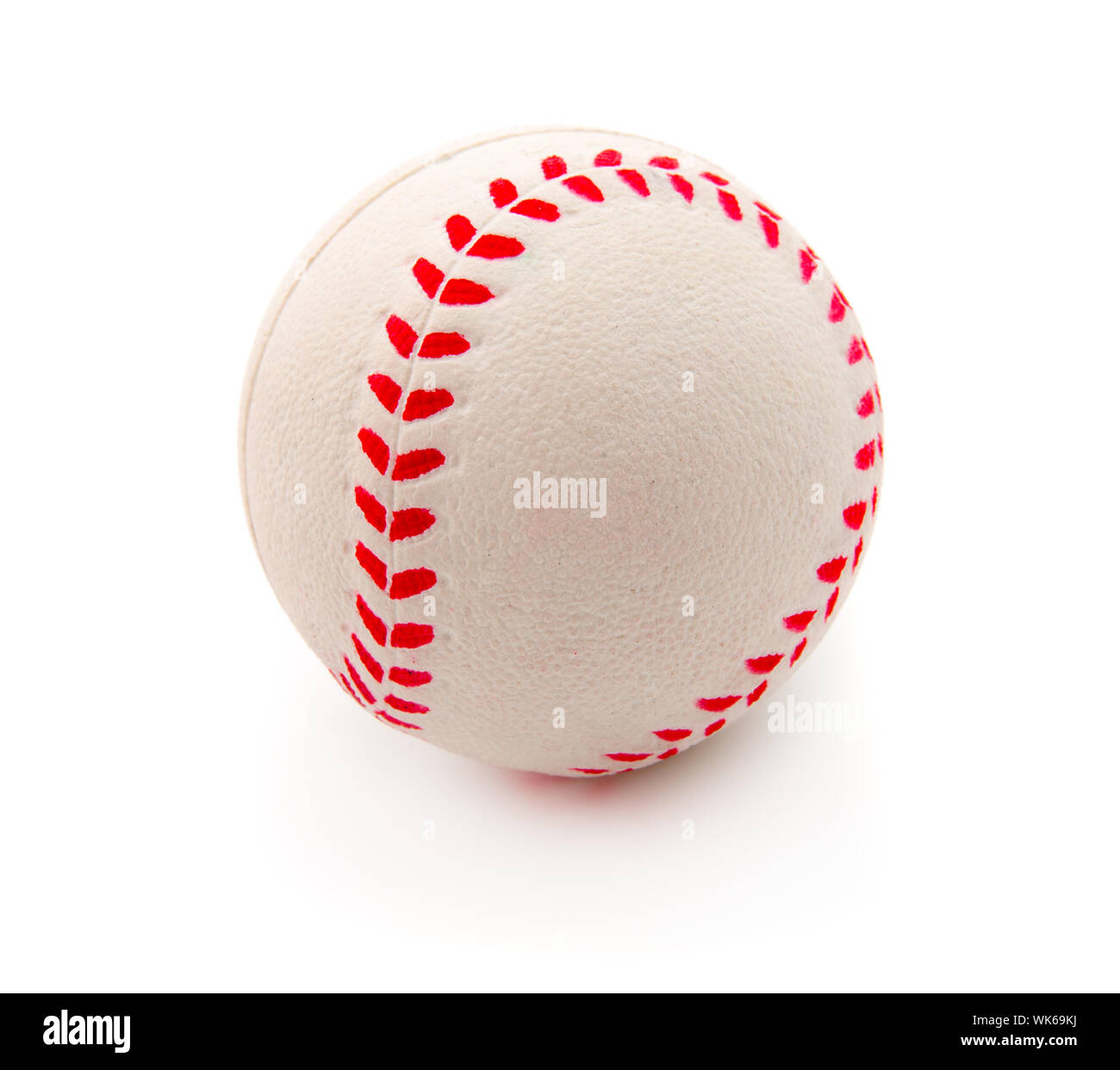 Isolated baseball on a white background Stock Photo - Alamy