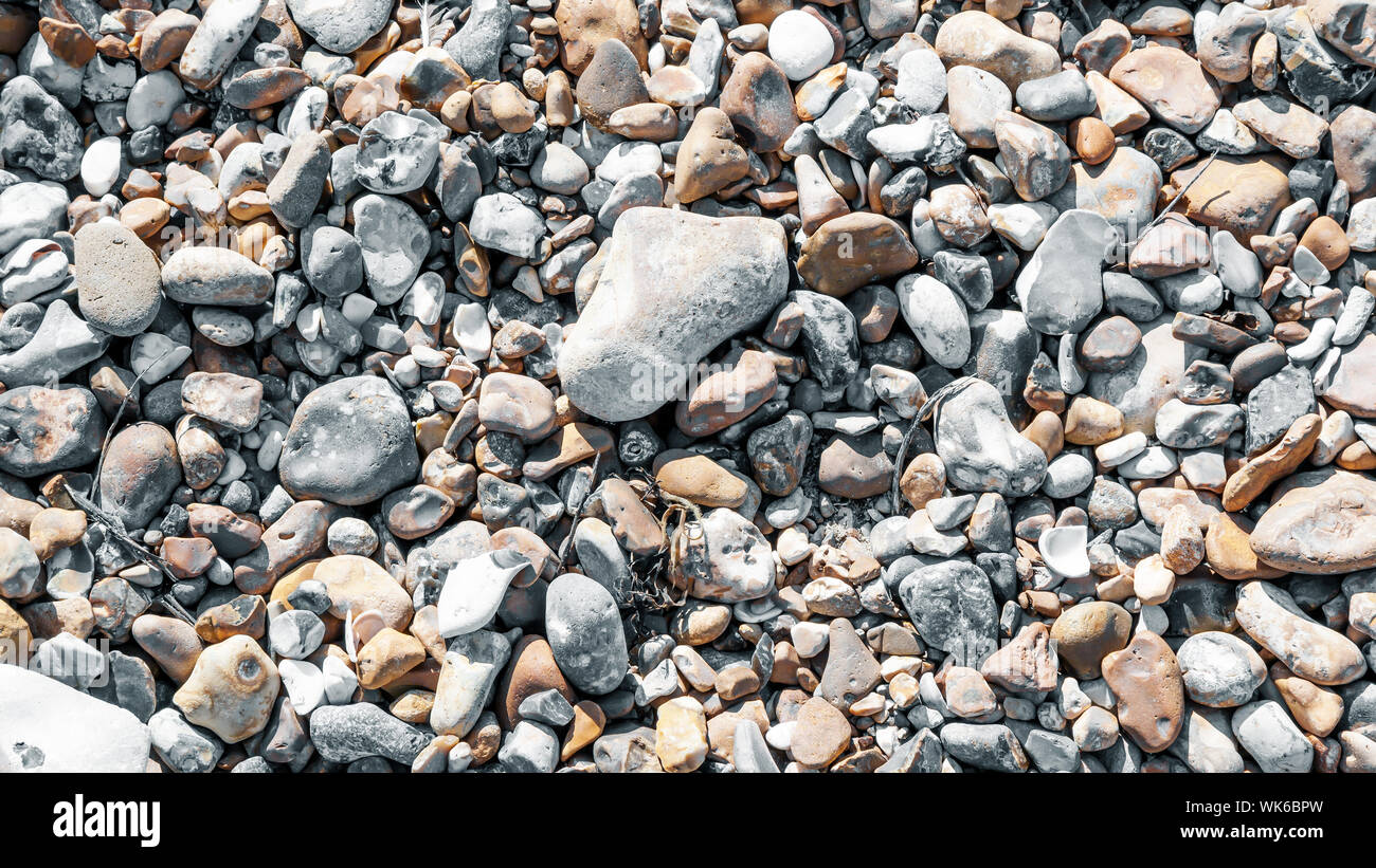 An image of a natural pebbles background Stock Photo - Alamy