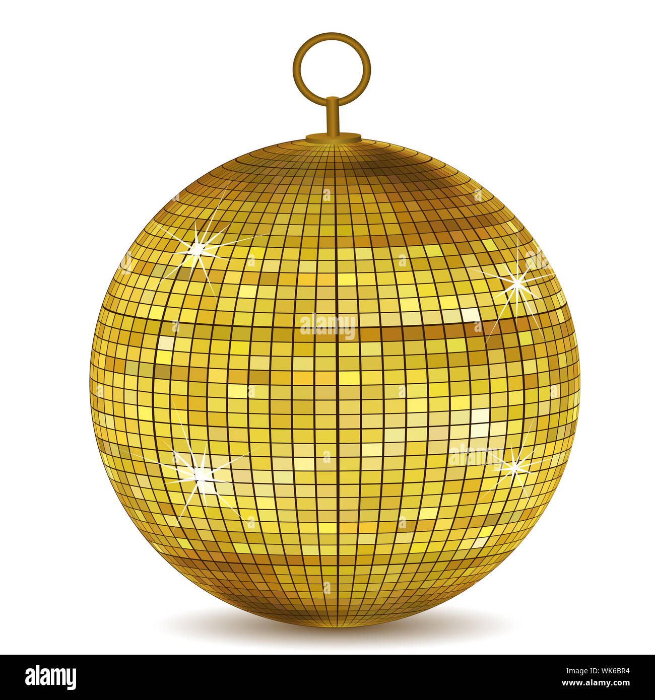 illustration of golden circle Stock Photo - Alamy
