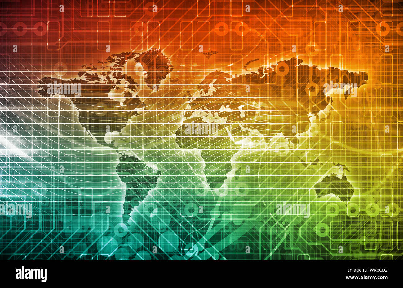 Digital network business requirement hi-res stock photography and ...