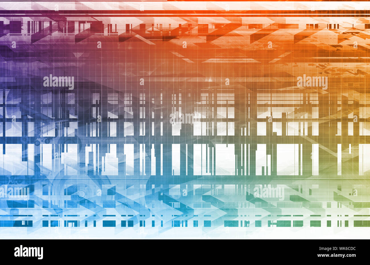 Software Engineering with a Technical Concept Art Stock Photo - Alamy